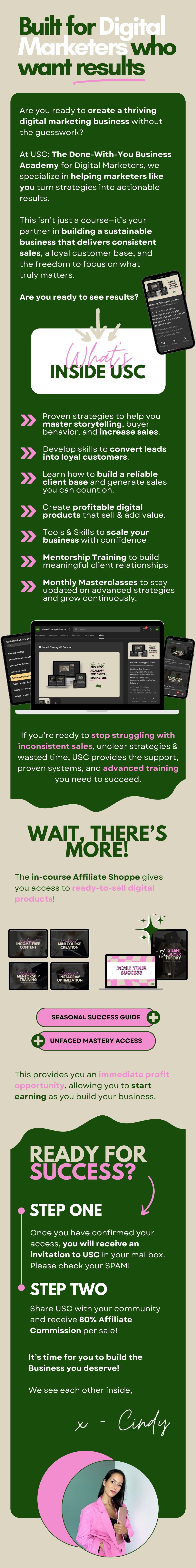 Unfaced Strategy Course USC | Business Academy for Digital Marketers ...
